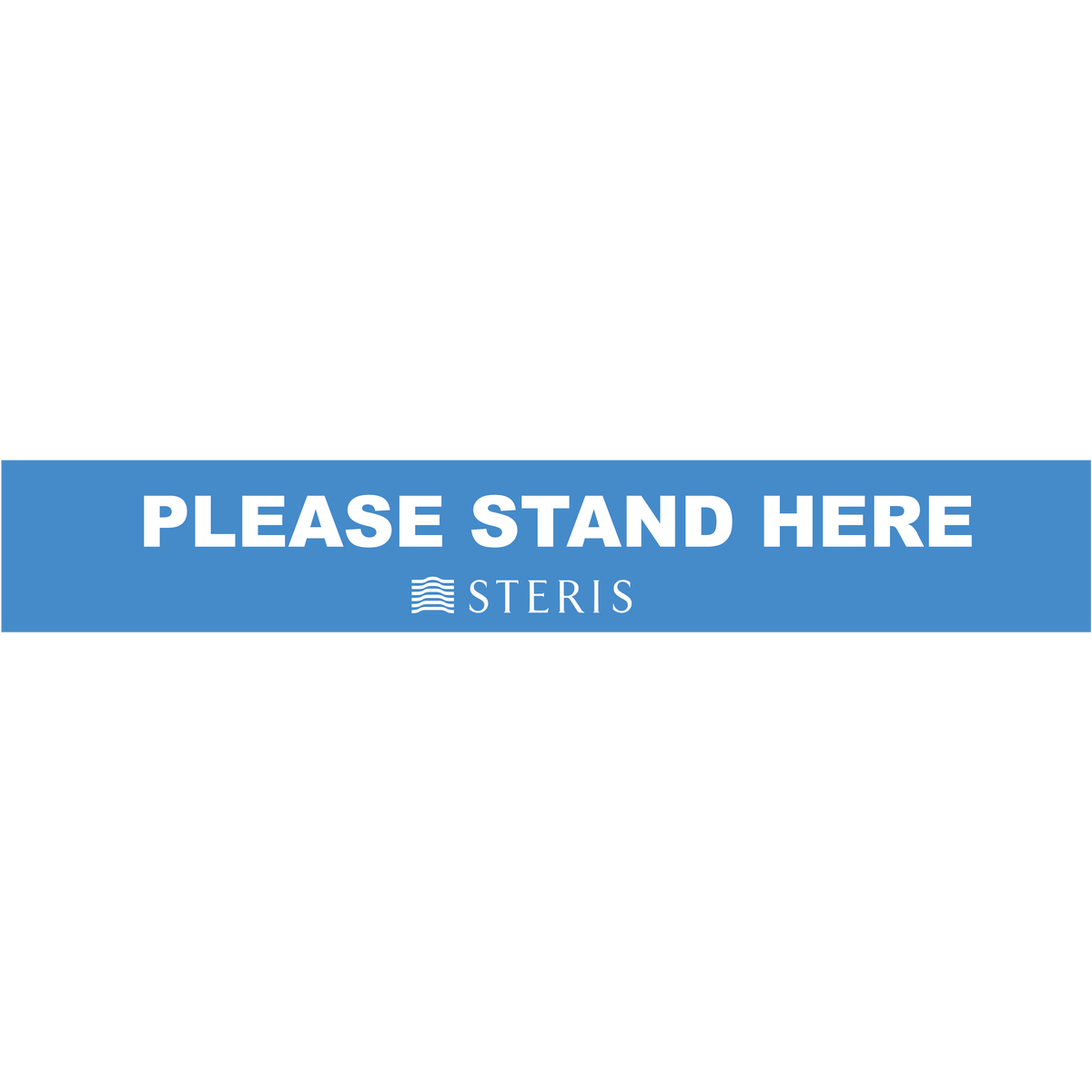 Please Stand Here - Floor Sign – STERIS Portal